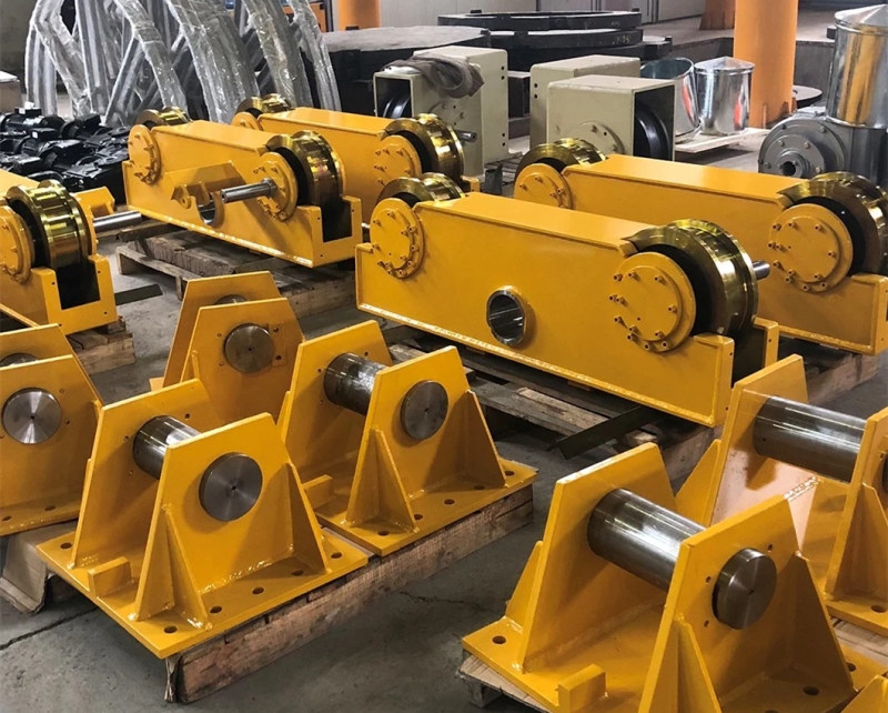 Gantry Crane Bridge Crane CE Certificated Hollow Shaft Bogie with Motor ...